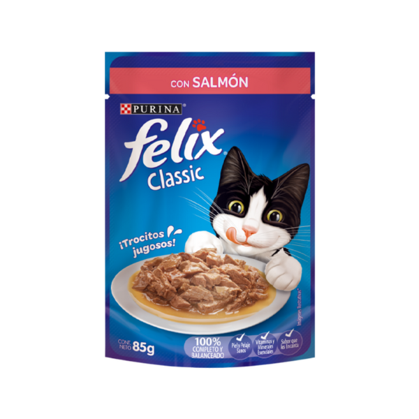 SACHETS FELIX SABOR SALMON x 24 unidades – Distribuidora AhorroPet