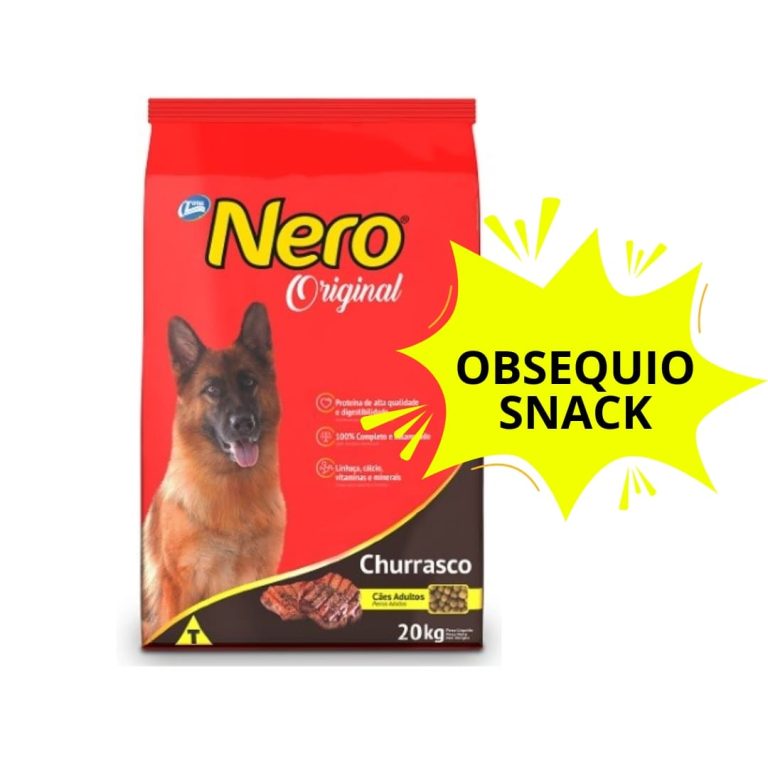 Nero original alimento para perros adultos sabor churrasco 20k ...