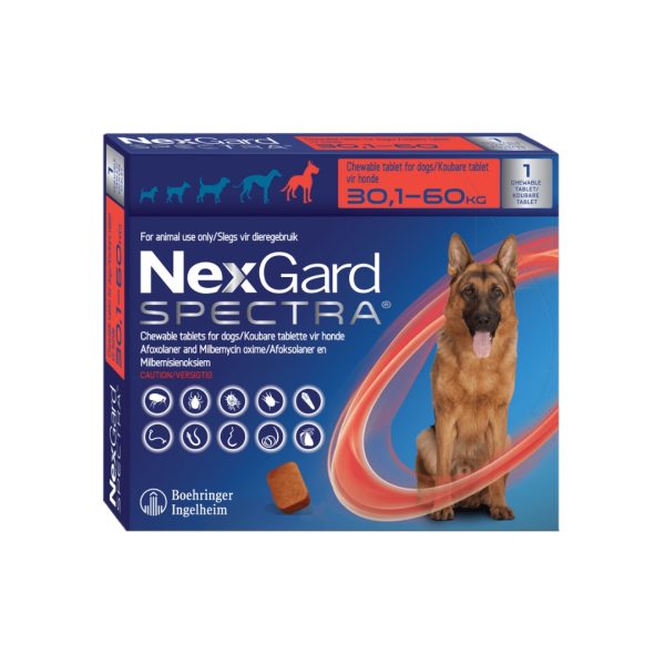 Nexgard SPECTRA 30 a 60kg – Distribuidora AhorroPet