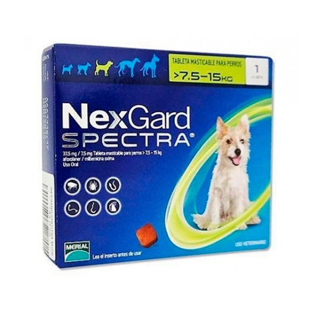 Nexgard Spectra 7.6 a 15 Kilos – Distribuidora AhorroPet