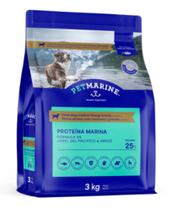 Pet marine perro adulto raza mediana y grande 3kg – Distribuidora AhorroPet