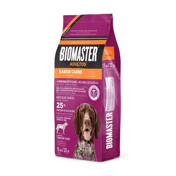 Biomaster perro adulto 15 kilos – Distribuidora AhorroPet